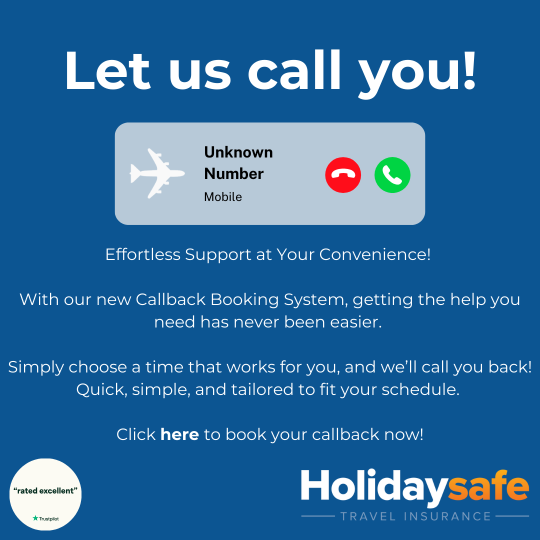 Contact Our Friendly Team Today - Holidaysafe Travel Insurance